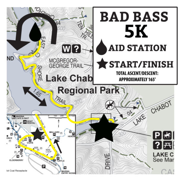 Bad Bass | half marathon, 10K, 5K | 7/19/2025 | Castro Valley, CA