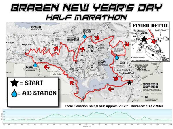 New Year's Day Race | Half Marathon, 10K & 5K | Castro Valley